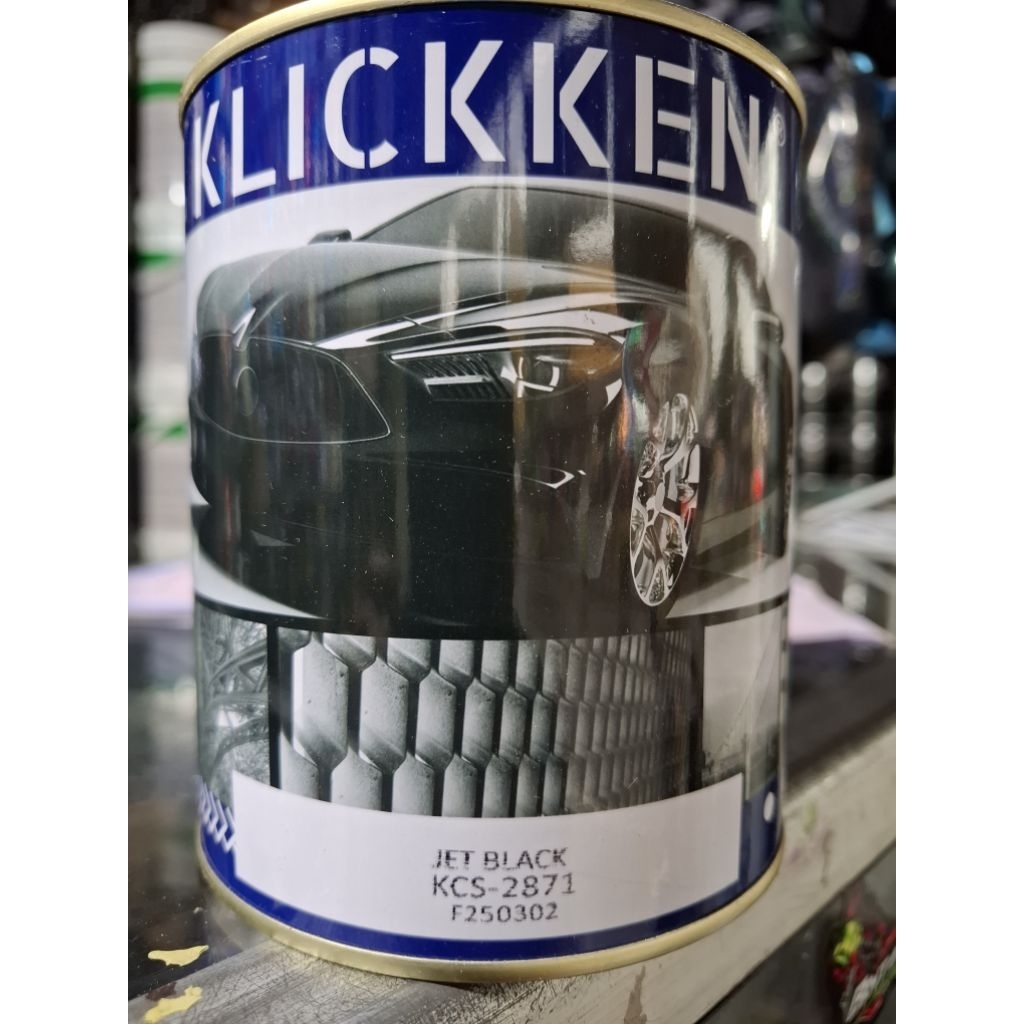 Jual Cat NC Klicken Jet Black/Hitam super pekat | Shopee Indonesia