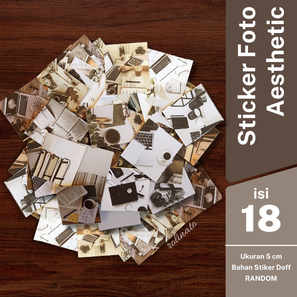 Jual Stiker FOTO Series / Sticker Scrapbook Kit | Shopee Indonesia