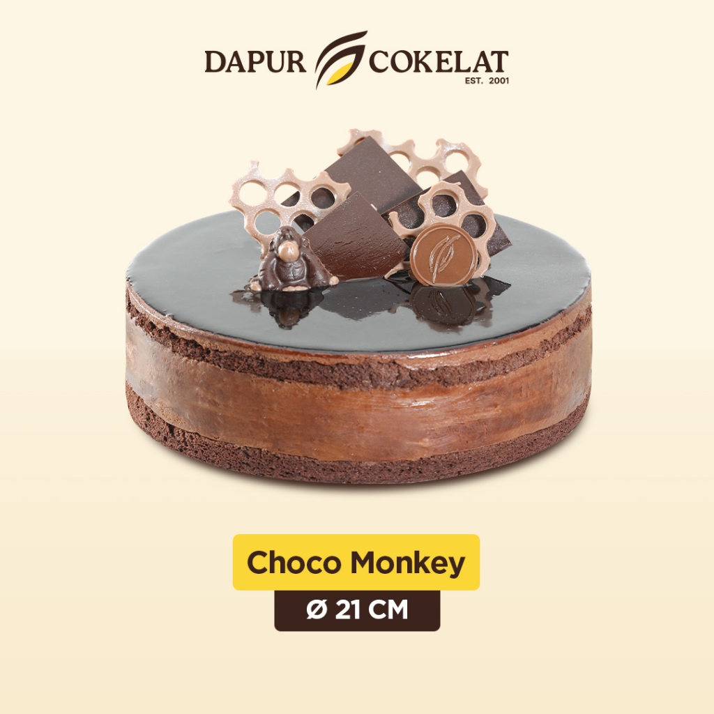 Jual DAPUR COKELAT - Choco Monkey Cake D 21 | Kue Cokelat untuk Semua ...