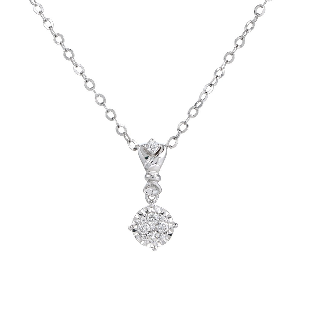 Jual Adelle Jewellery – Fleurelle Diamond Pendant – Liontin Berlian ...