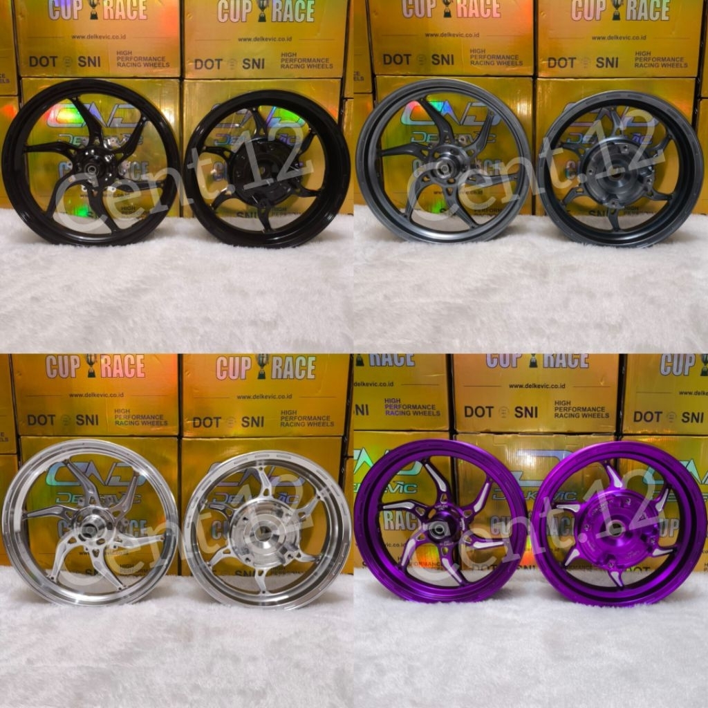 Jual Velg Velek CNC DELKEVIC DND NOZ N-OZ STYLO ABS & CBS UK 2.15/2.75 ...