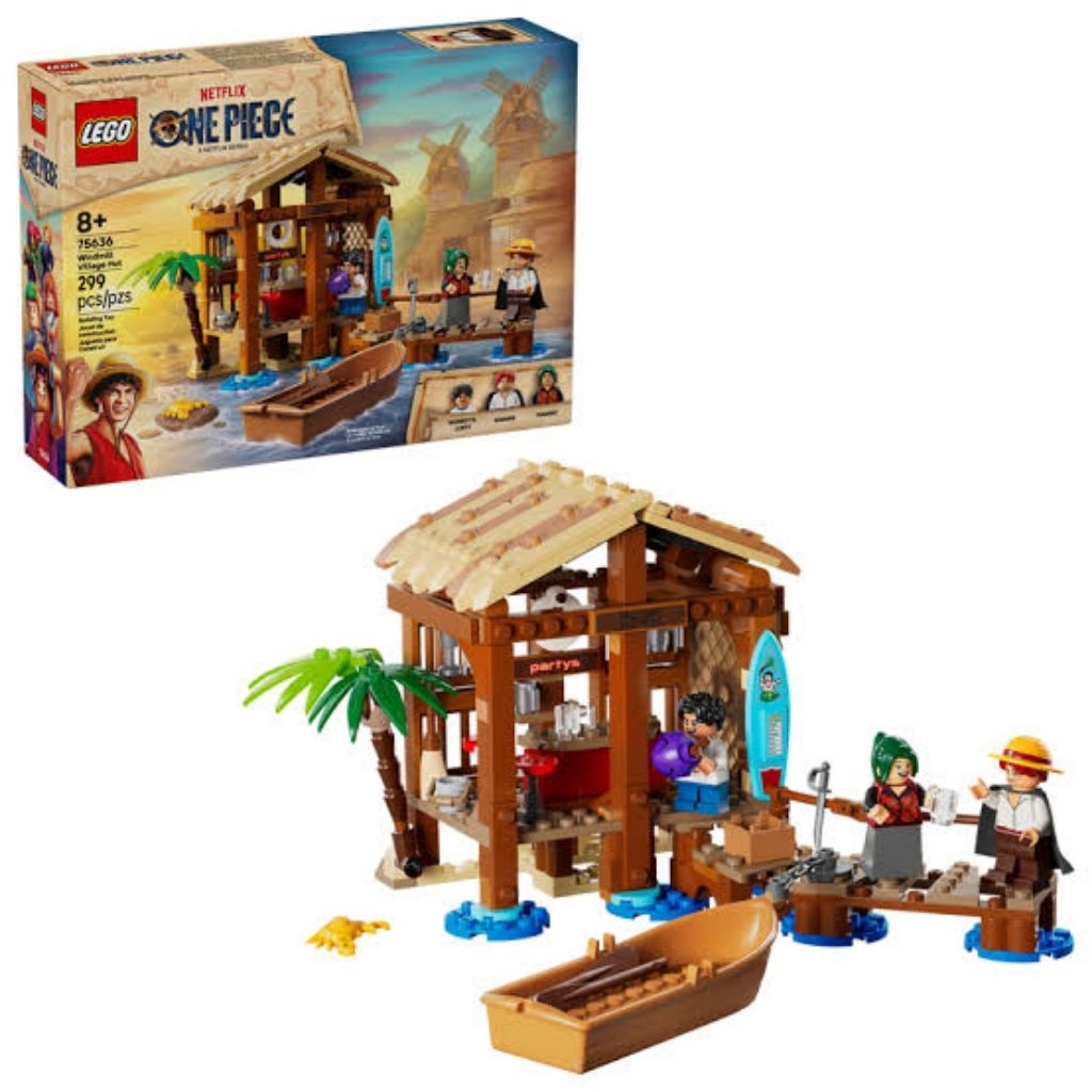 Jual LEGO One Piece 75636 Windmill Village Hut | Rumah Desa Kincir ...