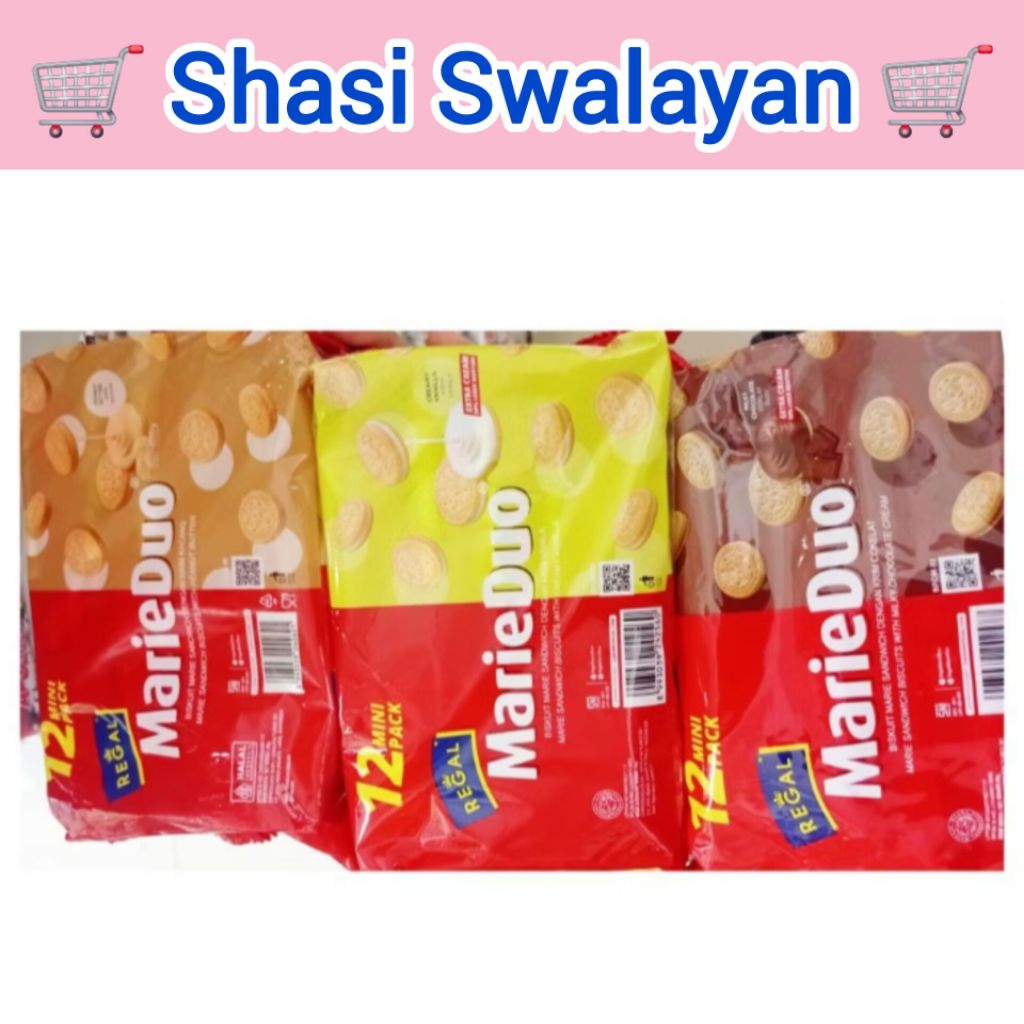 Jual REGAL MARIE DUO MINI PACK 12s x 20gr | Shopee Indonesia