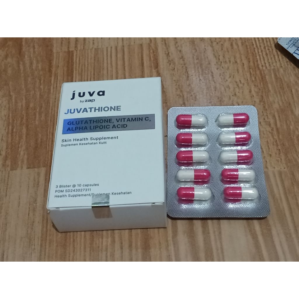 Jual JUVA juvathione glutathione vitamin c strip | Shopee Indonesia