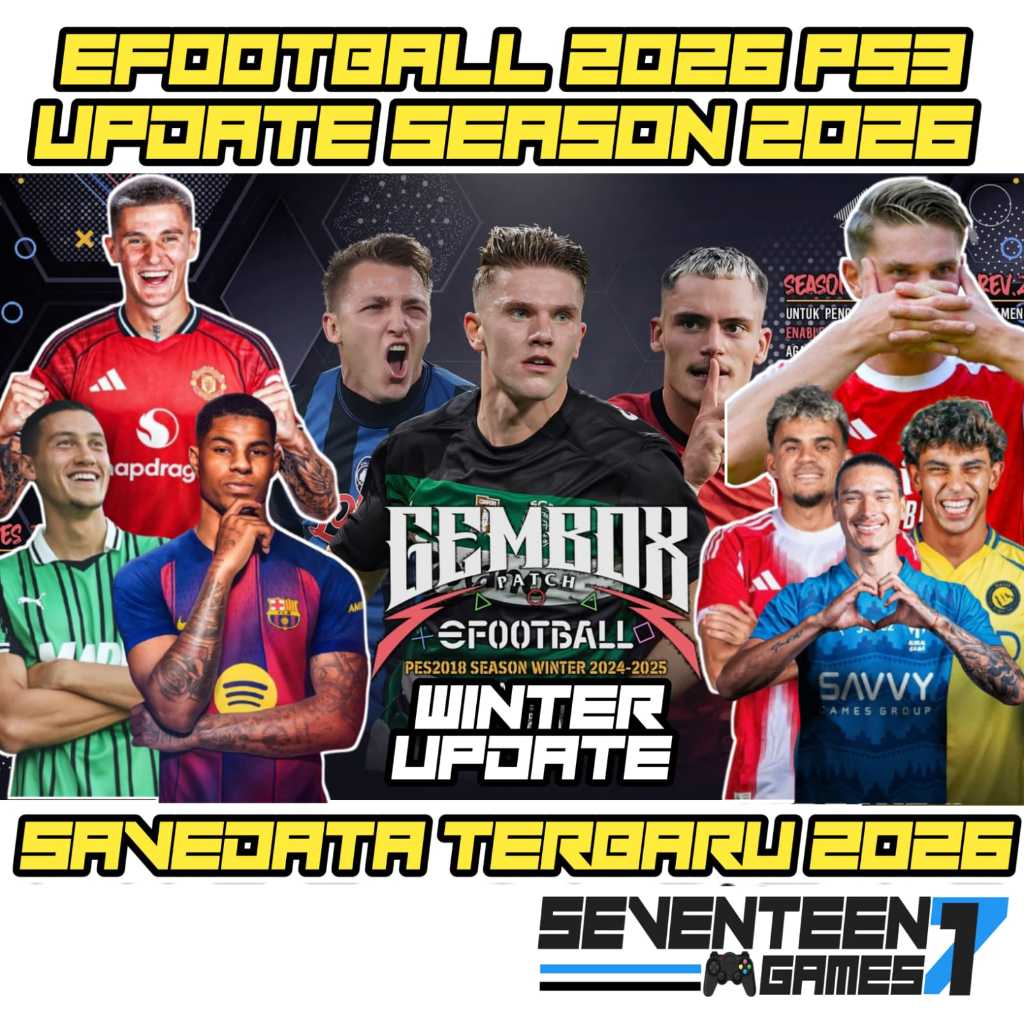 Jual Pes Gemboxx Game Ps3 Cfw Hfw Hen Gembox | Shopee Indonesia