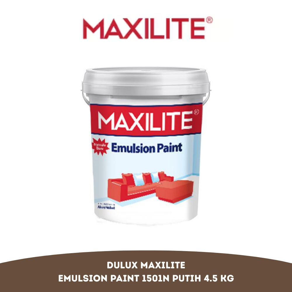 Jual CITRAHOME Dulux Cat Tembok Maxilite Emulsion Paint Putih 1501N 4.5 ...