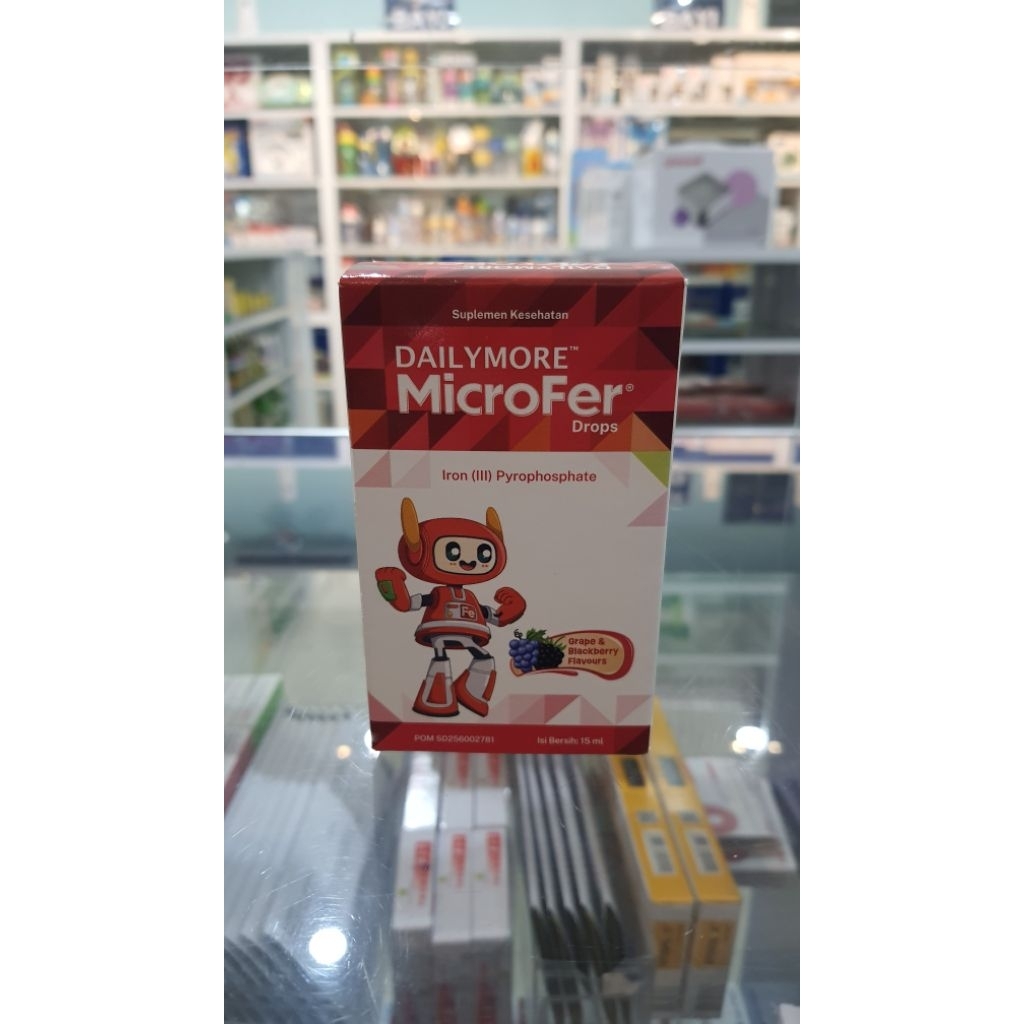 Jual Dailymore Microfer drops | Shopee Indonesia