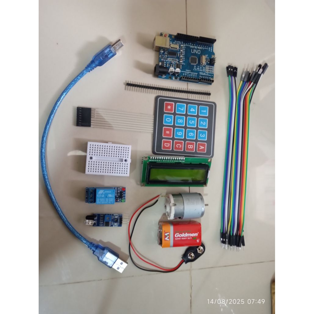 Jual alat gulung otomatis berbasis Arduino uno kit coil winding lcd ...
