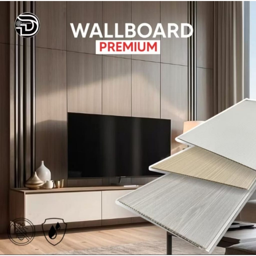 Jual Wallboard PVC Dinding Kayu 40cm x 290cm | Shopee Indonesia