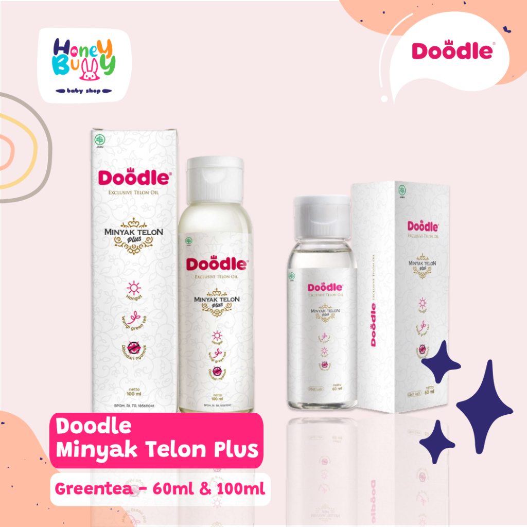 Jual DOODLE MINYAK TELON PLUS 60 ML & 100ML | Shopee Indonesia