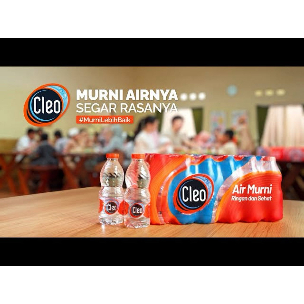 Jual Cleo Botol Mini 220ml / 24 Botol | Shopee Indonesia