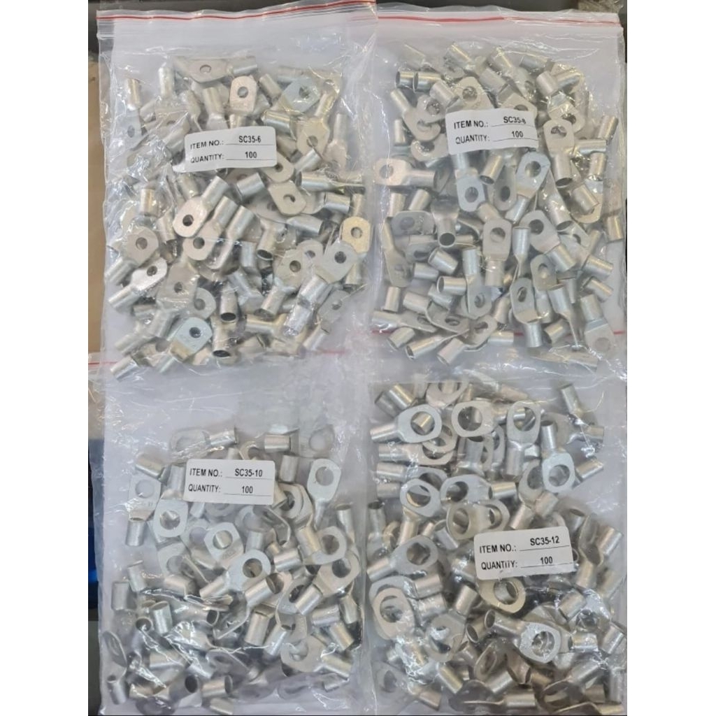 Jual cable lug/skun kabel SC 35-6/35-8/35-10/35-12/35-14 (eceran per ...