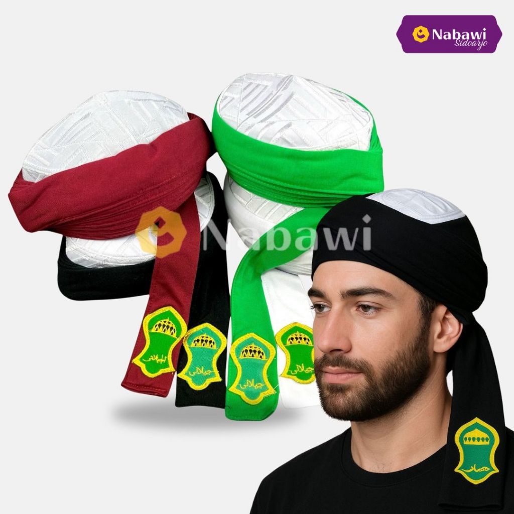 Jual Peci Sorban Imamah Permanen Dewasa & Anak Perlengkapan Sholat ...