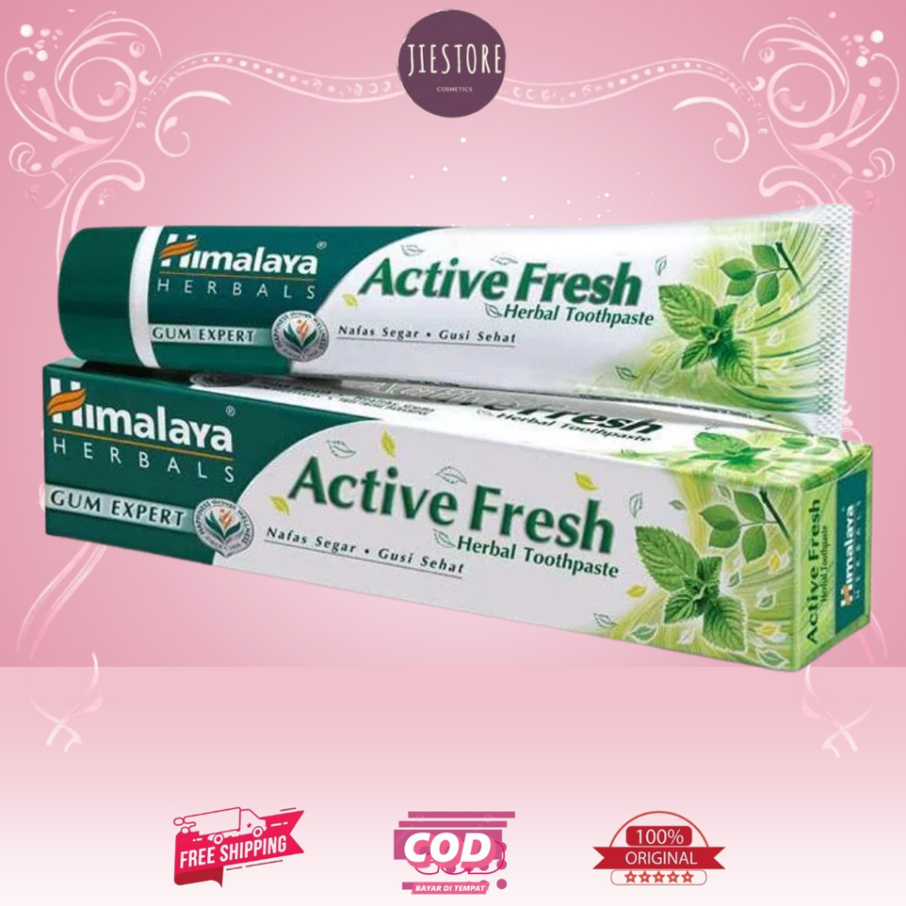 Jual Himalaya Active Fresh Herbal Toothpaste 150gr | Shopee Indonesia