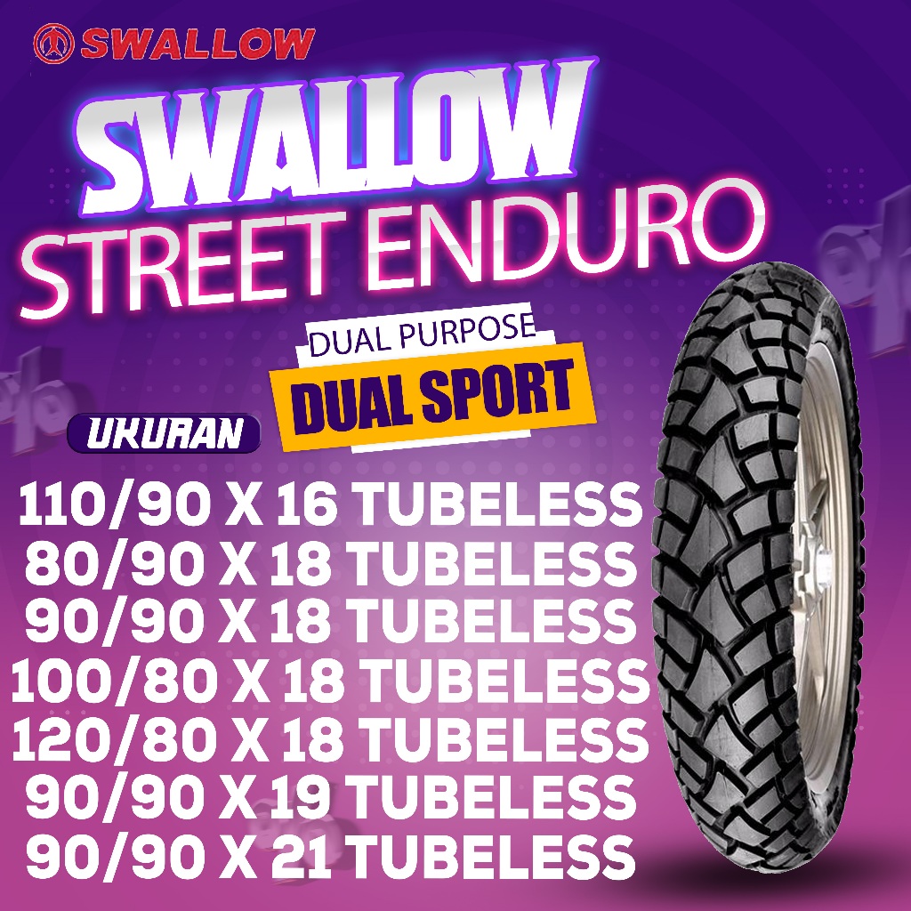Jual BAN SWALLOW STREET ENDURO / BAN RING 16 / BAN RING 18 / BAN RING ...