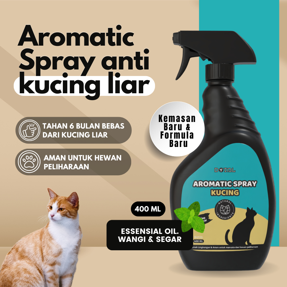 Jual DOTAL - Aromatic Spray Kucing Spray Pengusir Kucing Aman Dan ...