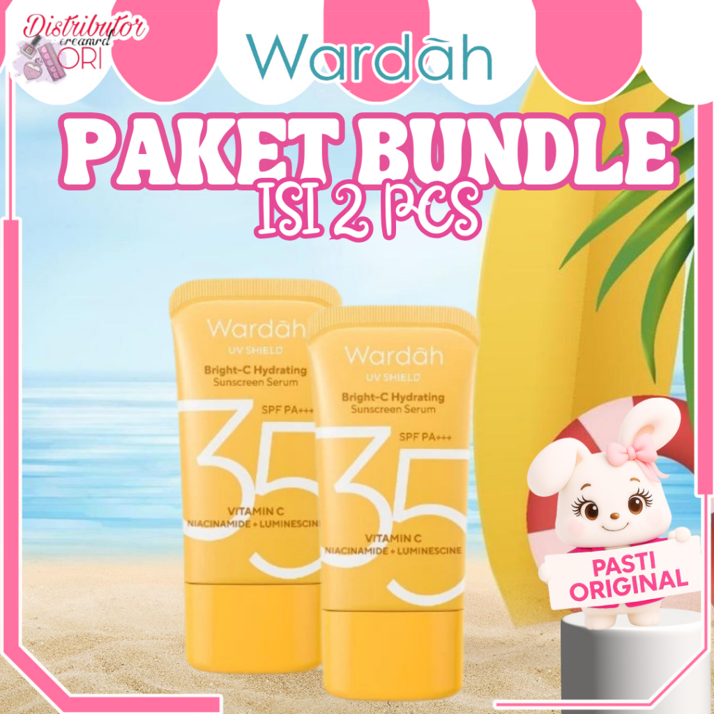 Jual [PAKET ISI 2] TWIN PACK Wardah UV Shield Essential Sunscreen Gel ...