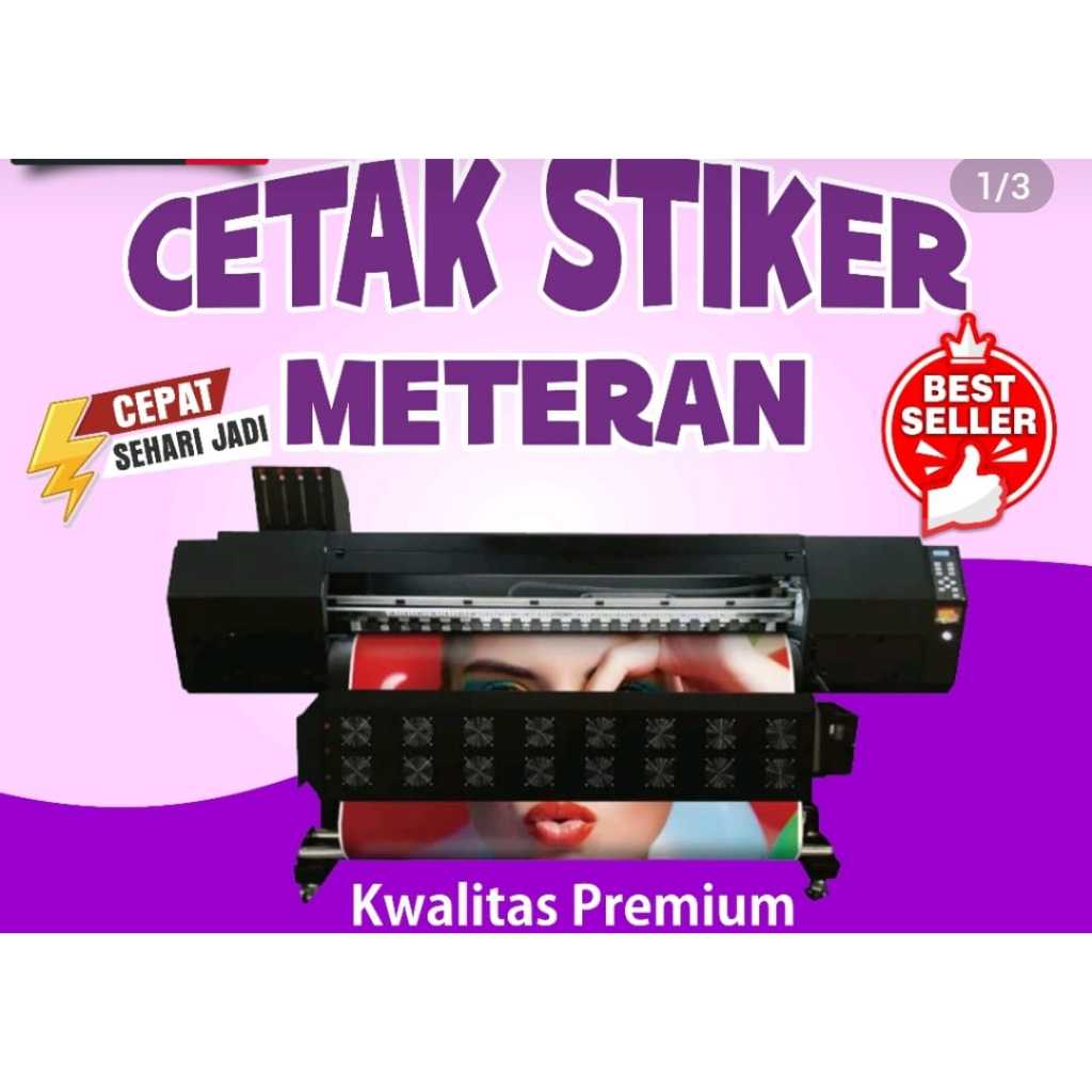 Jual CETAK STIKER PER METER | Shopee Indonesia