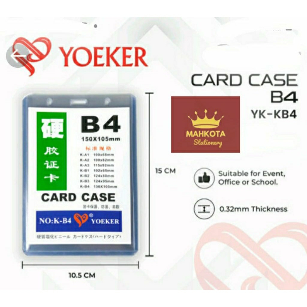Jual Id Card B4 Plastik Mika/Tempat Id Card | Shopee Indonesia