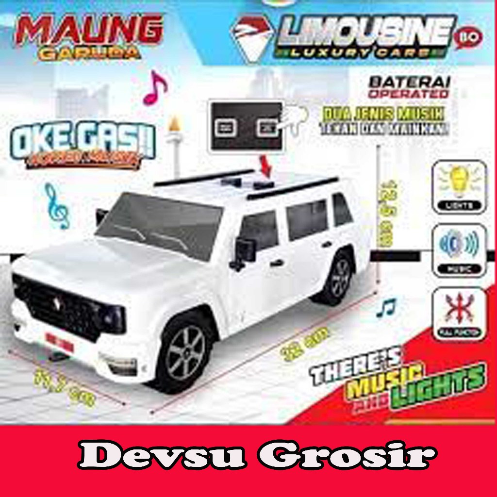 Jual MOBIL MAINAN MAUNG GARUDA KENDARAN PRESIDEN RI Mainan Mobil Maung ...