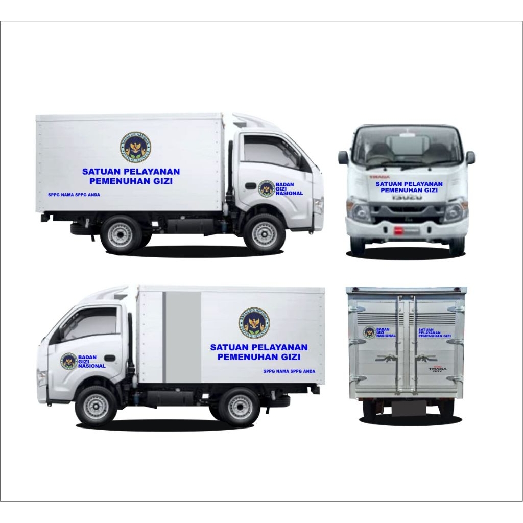 Jual Stiker Cutting Sppg Mobil Traga | Shopee Indonesia
