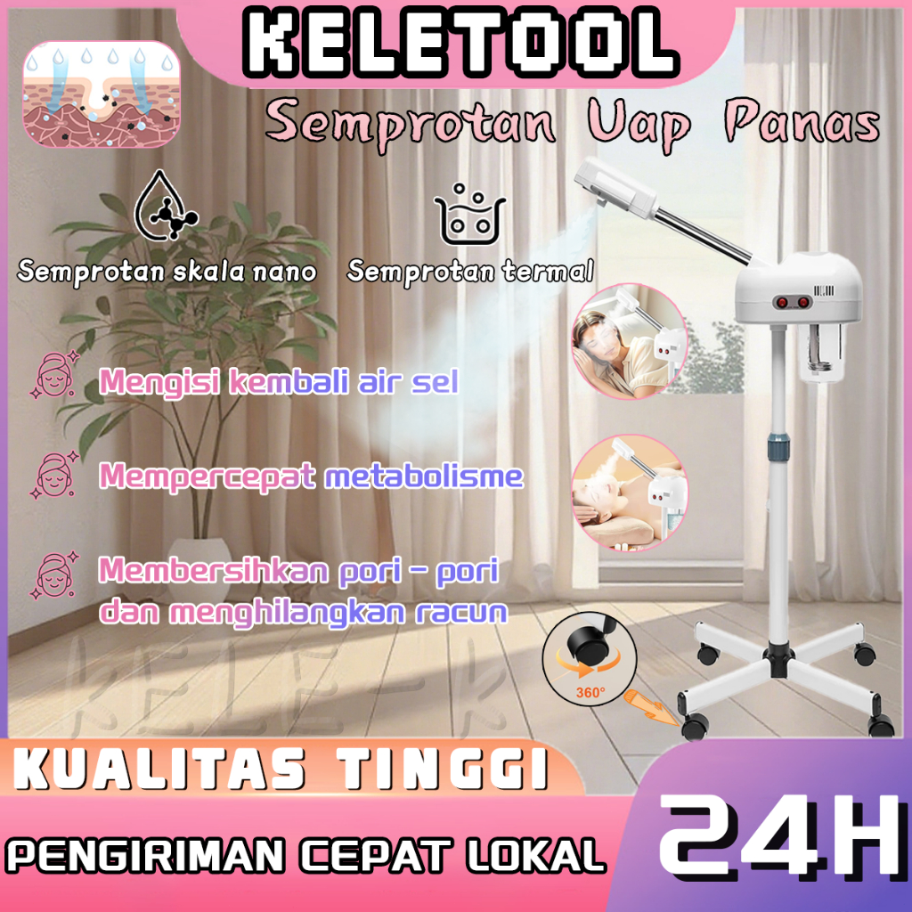 Jual Uap Wajah Hot Alat Uap Wajah berdiri Spray Perawatan Sauna Wajah ...