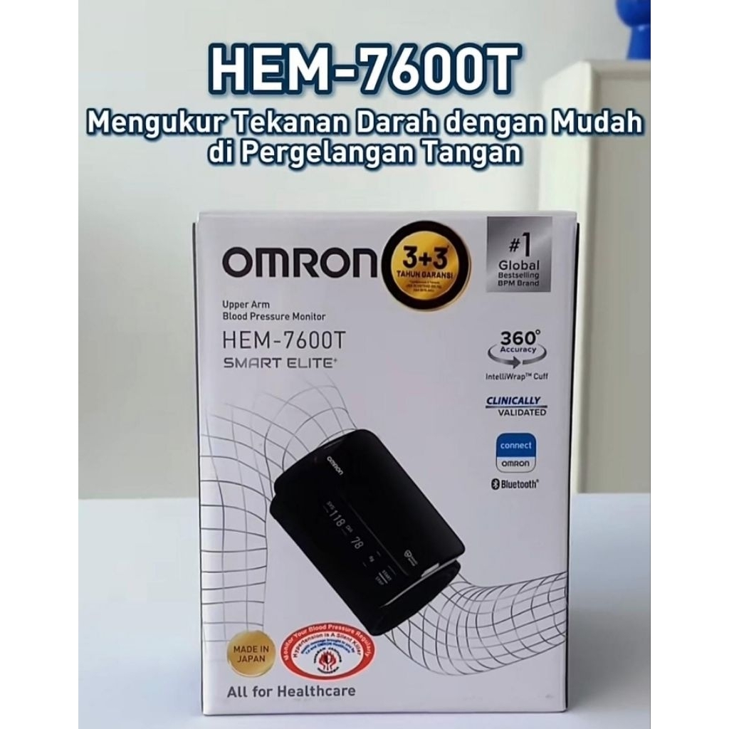 Jual Omron HEM-7600T Blood Pressure Monitor with Intellisense ...