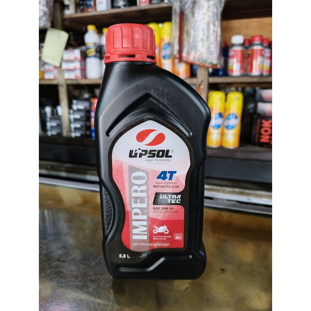 Jual Oli Upsol Impero 4T 20W-50 0.8L | Shopee Indonesia