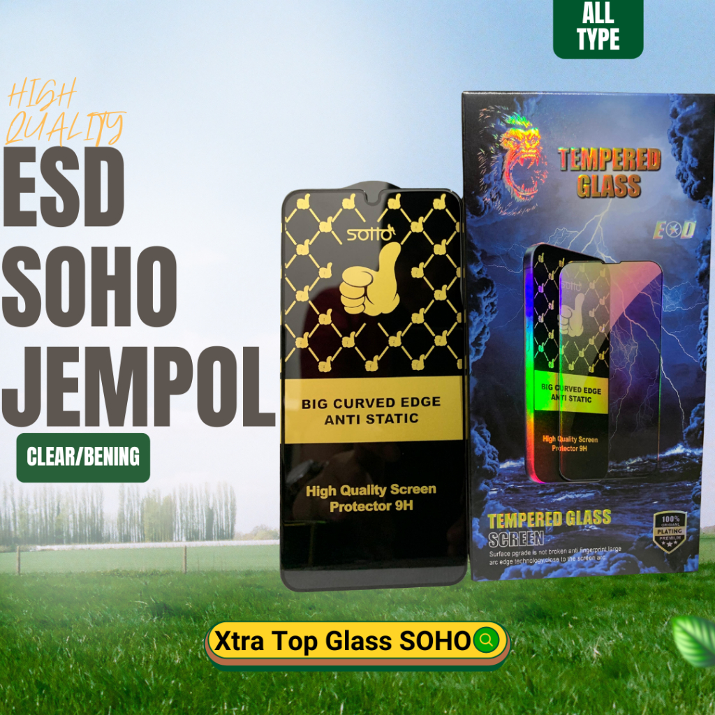 Jual Tempered Glass ESD Diamond Jempol All Type Handphone | Shopee ...