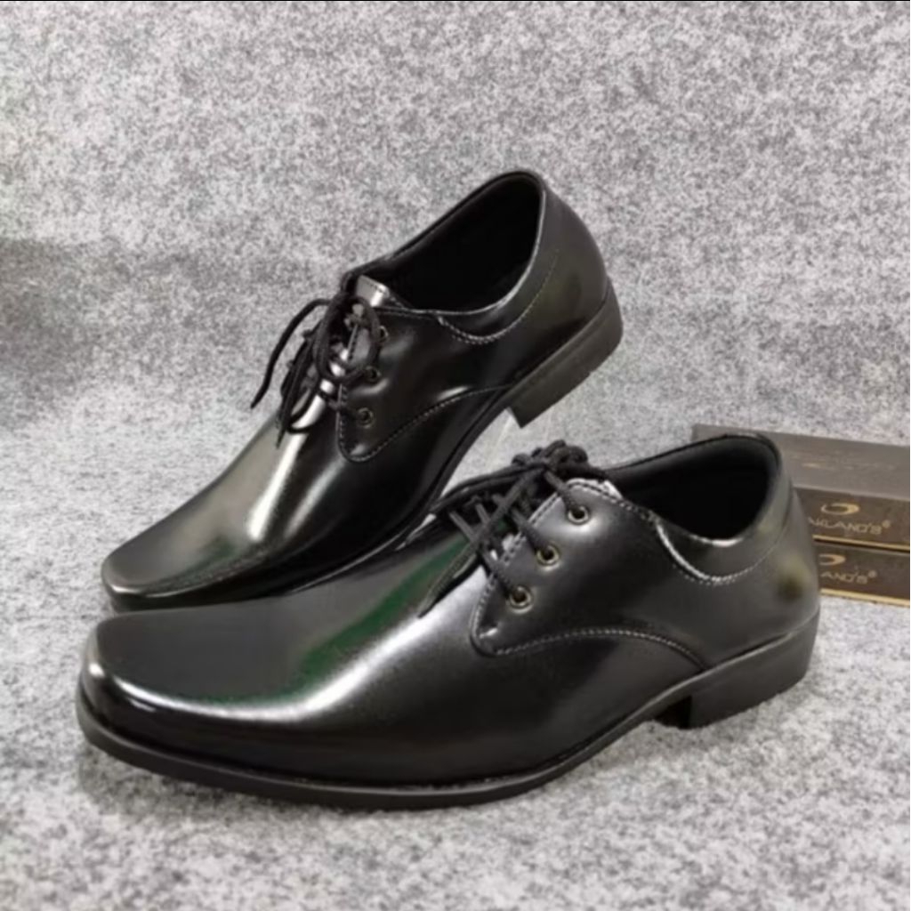 Jual sepatu pdh Pria KILAT Dan Doff | Sepatu paskibra security dinas ...