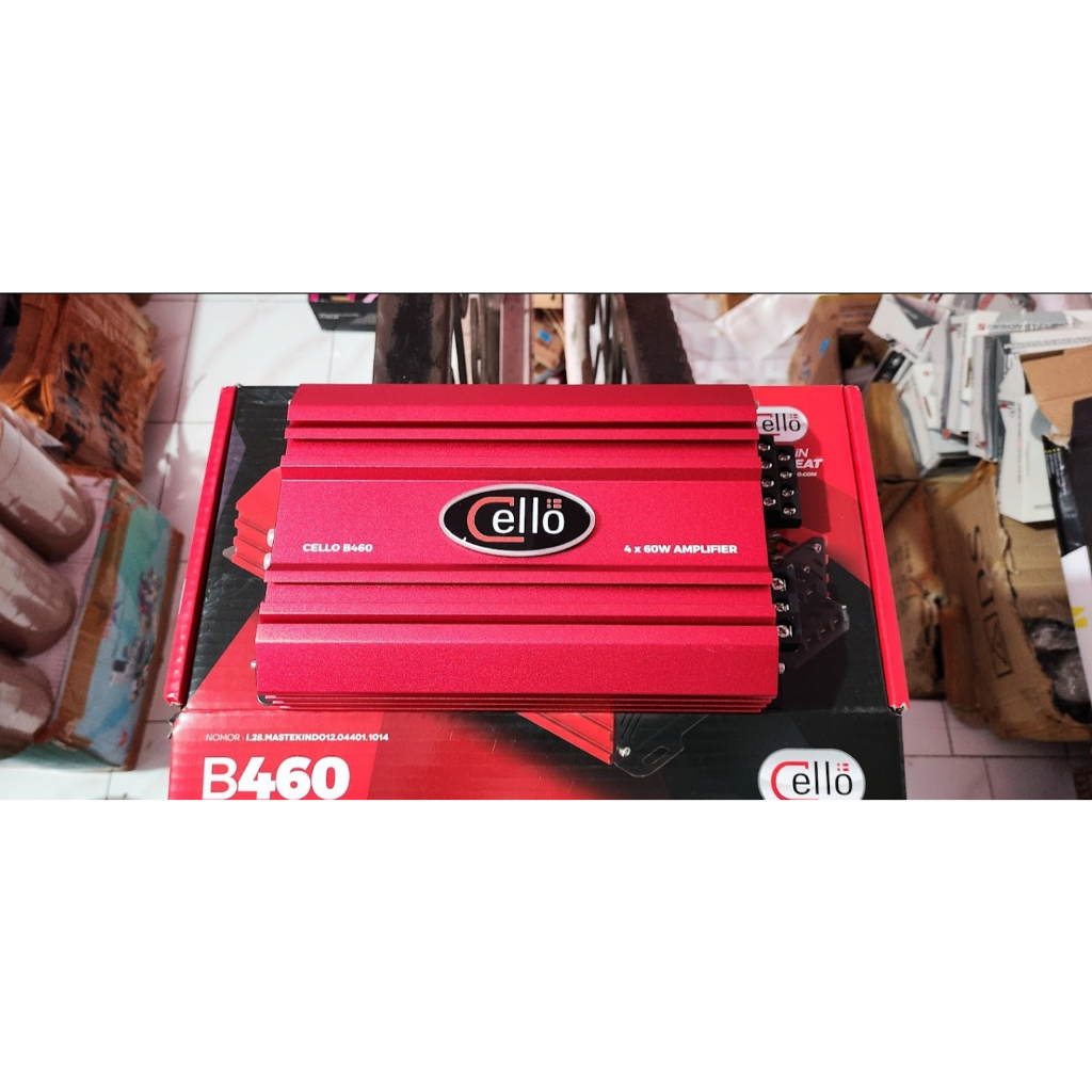 Jual POWER 4 CHANNEL CELLO B460 NEW GENERATION | Shopee Indonesia