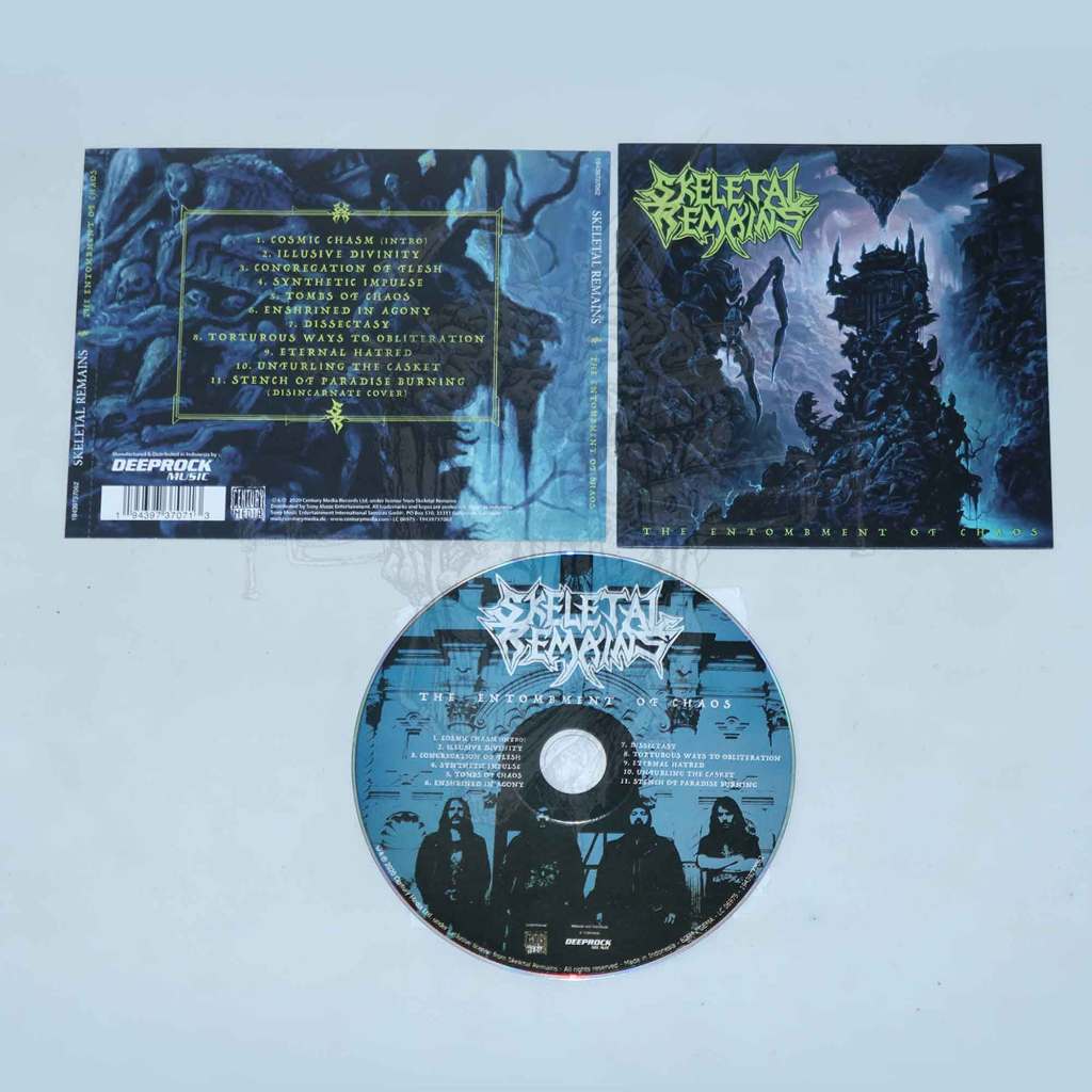 Jual Cd - Skeletal Remains - The Entombment Of Chaos - (Indonesian ...