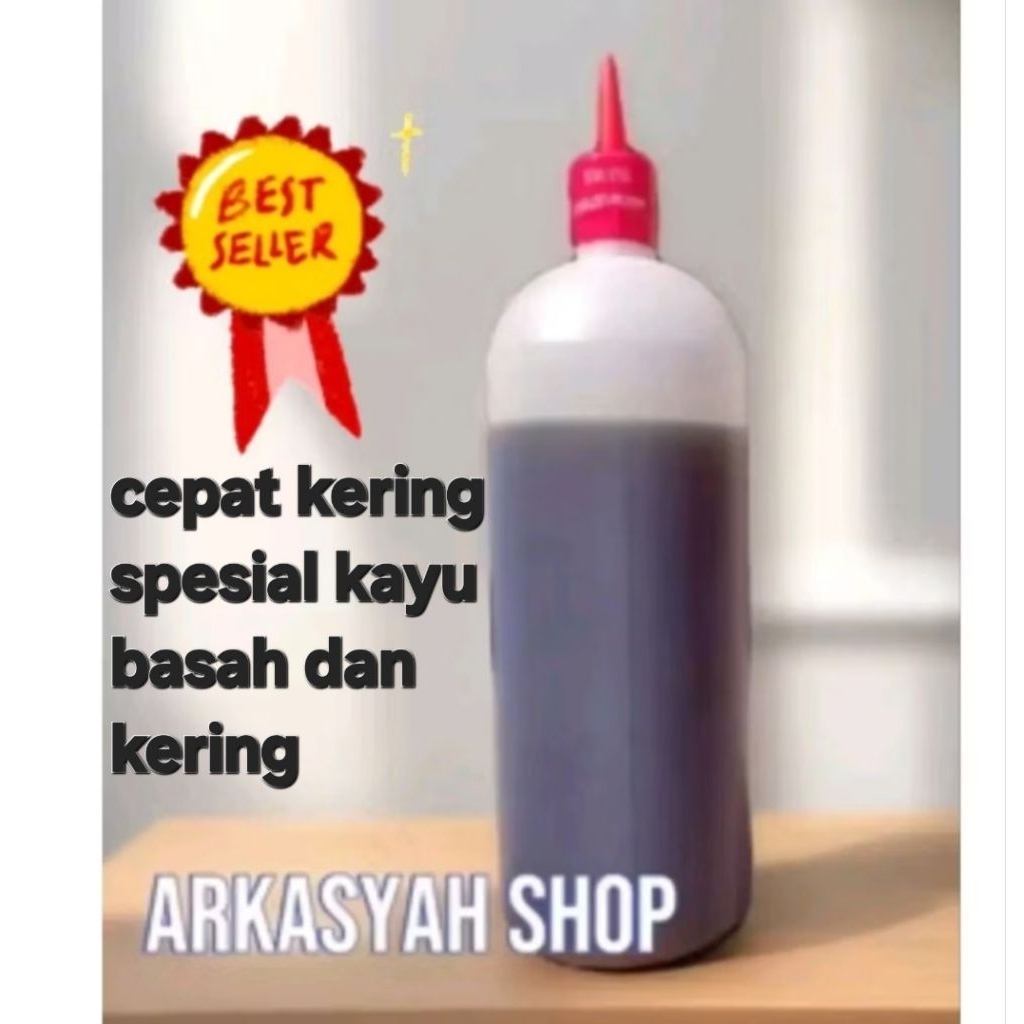 Jual LEM KAYU CEPAT KERING PEREKAT TAHAN AIR PU POLOS 1KG SPESIAL KAYU ...