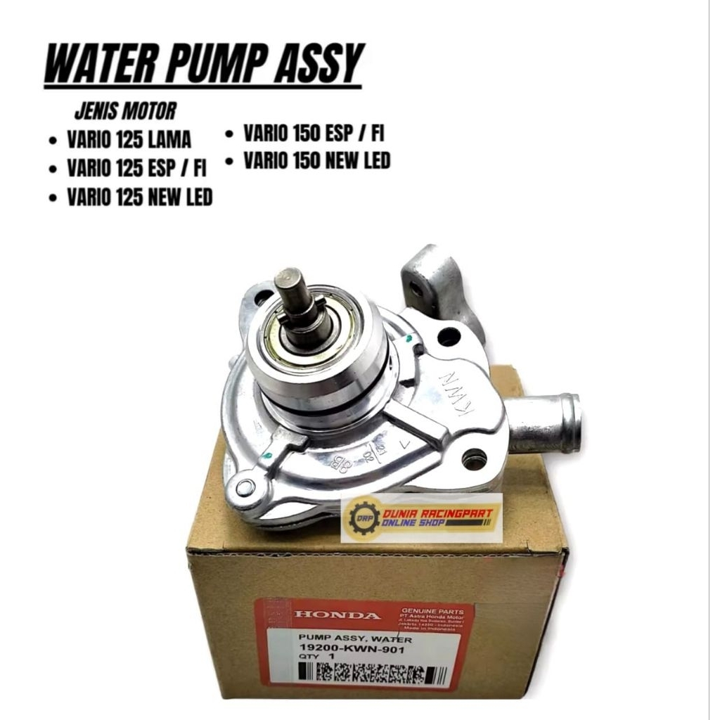 Jual Water Pump Radiator KWN Vario 125/150/ PCX Pompa air radiator ...
