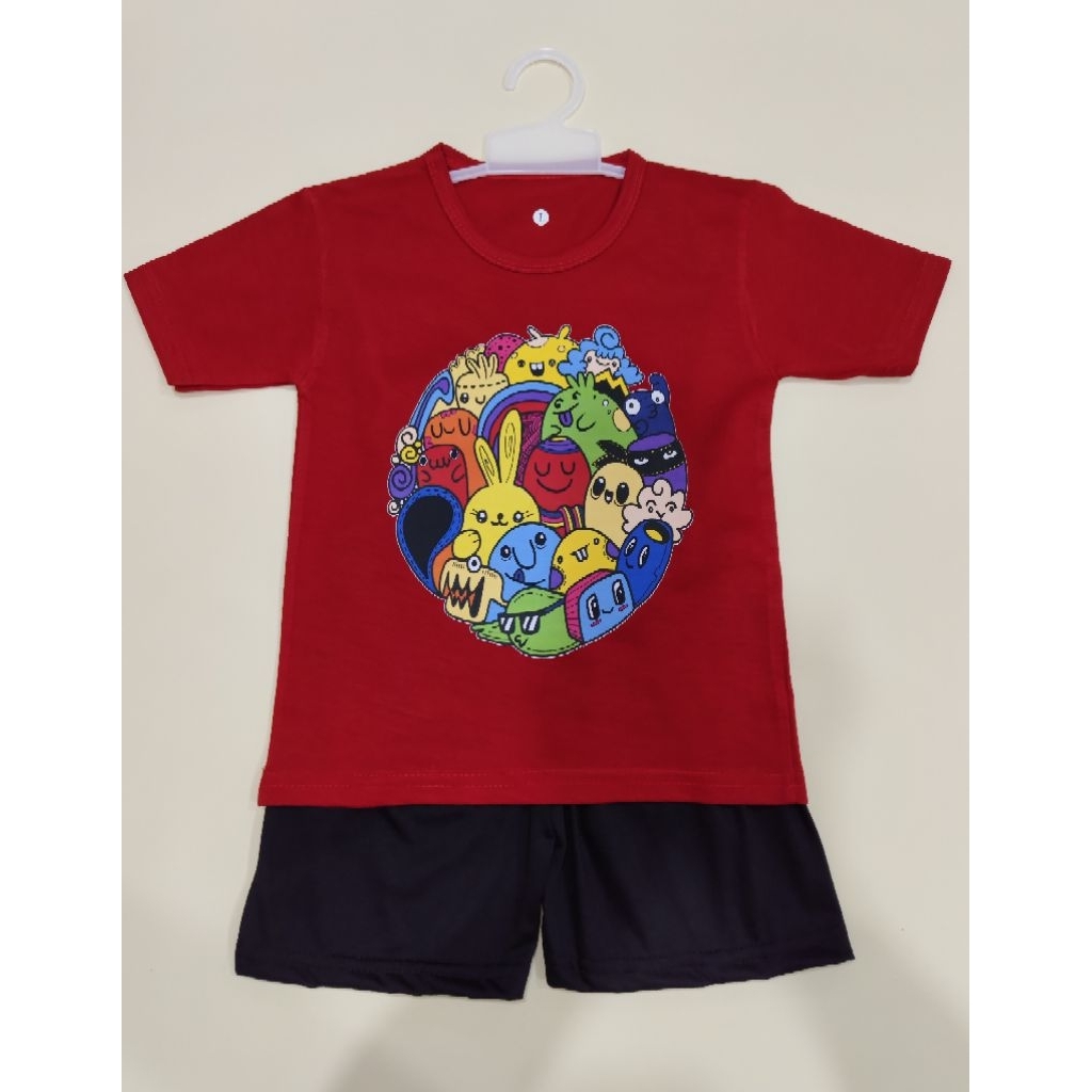 Jual Setelan baju anak laki-laki dan perempuan (2th-12th) | Shopee ...