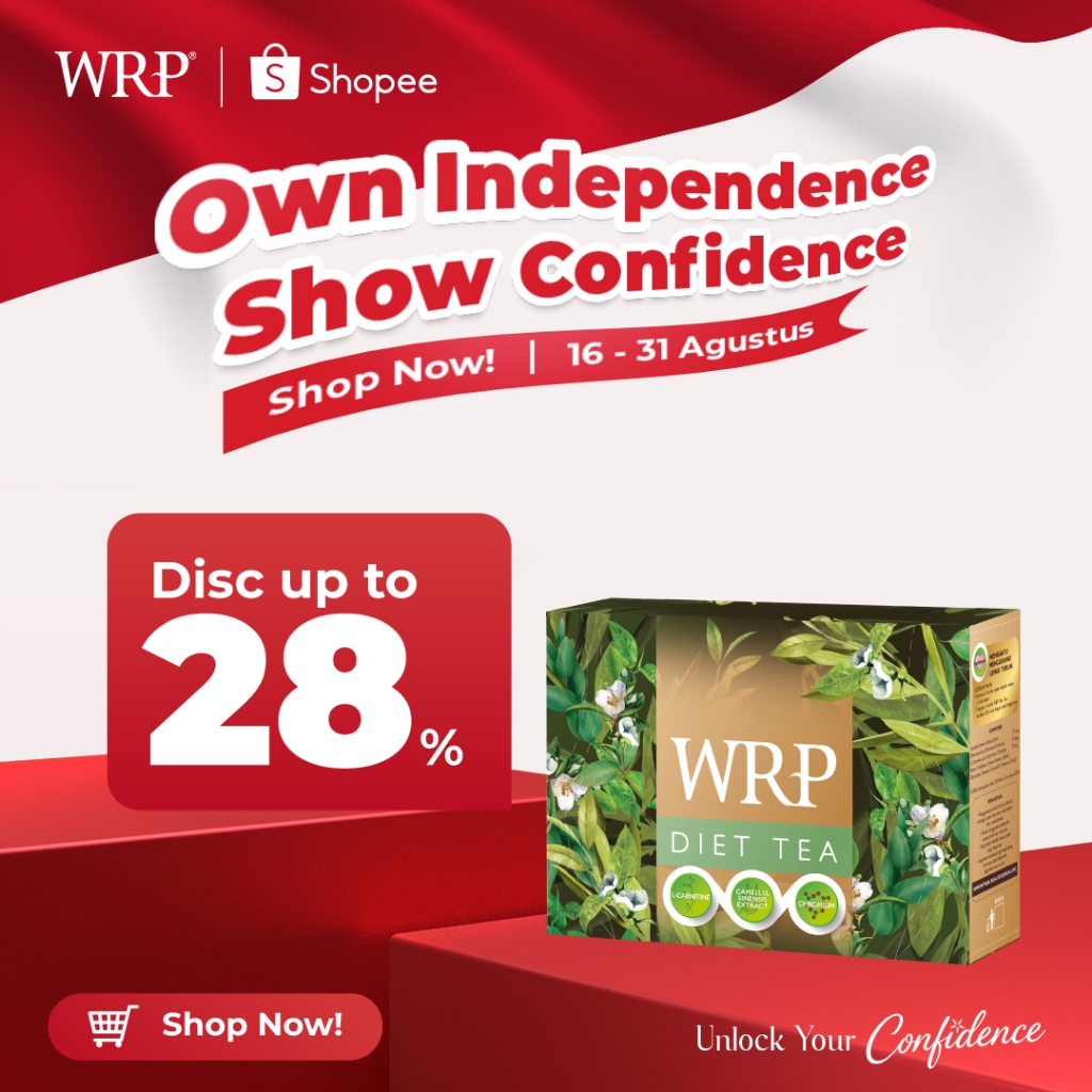 Jual WRP Diet Tea 10 Sachet - Mengurangi Lemak Tubuh Dengan Fat Blocker ...