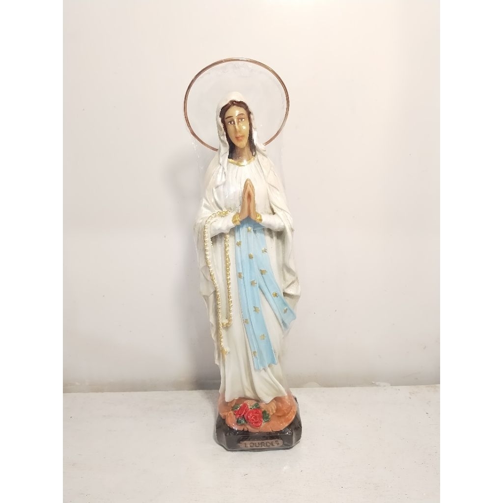 Jual Patung Maria Lordes Ring Putih 9.5x23.5cm (9029) MLLSW - Patung ...