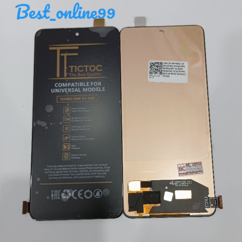 Jual LCD + TOUCHSCREEN OPPO RENO 12F/13F 4G/5G / REAL 12 4G/12+ 5G/13 ...