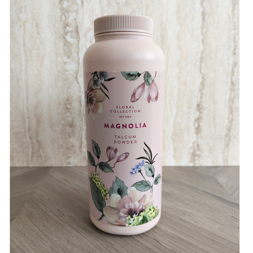 Jual M&S Marks and Spencer Magnolia Talcum Powder Floral Collection ...
