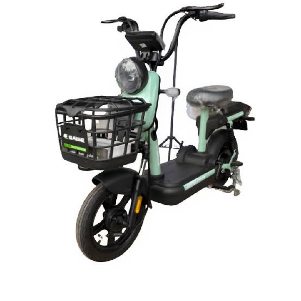 Jual Termurah Sepeda Listrik Saige M35 Keranjang 500Watt Garansi Resmi ...
