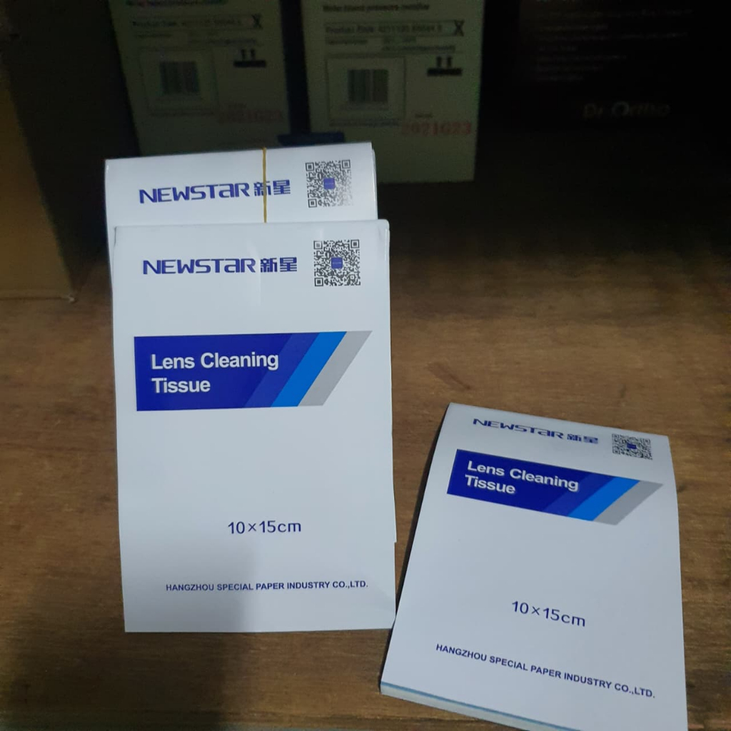 Jual Tissue lensa / Tisu lensa Newstar / Optical Lens Cleaning Tissue ...
