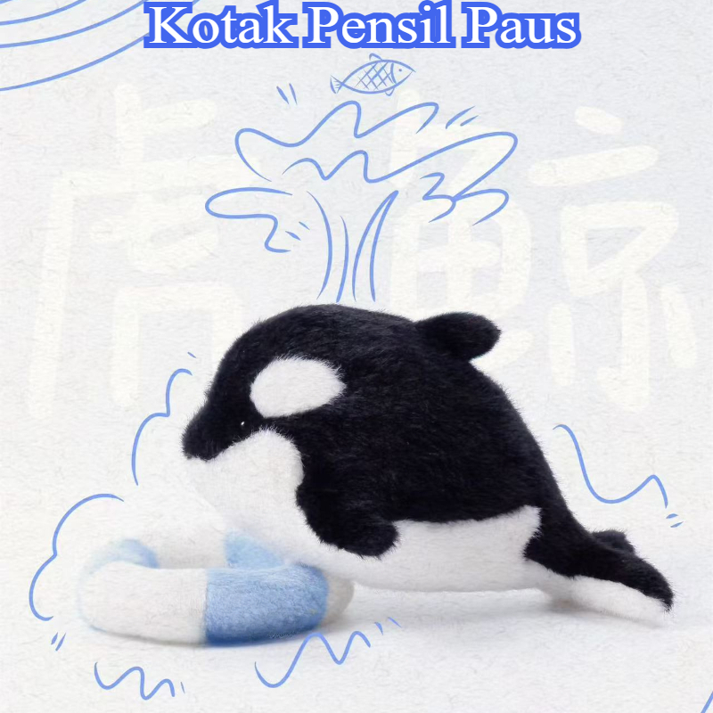 Jual [READY ] pencil case / Tempat Pensil Multifungsi / pencil case Paus / Male and female ...