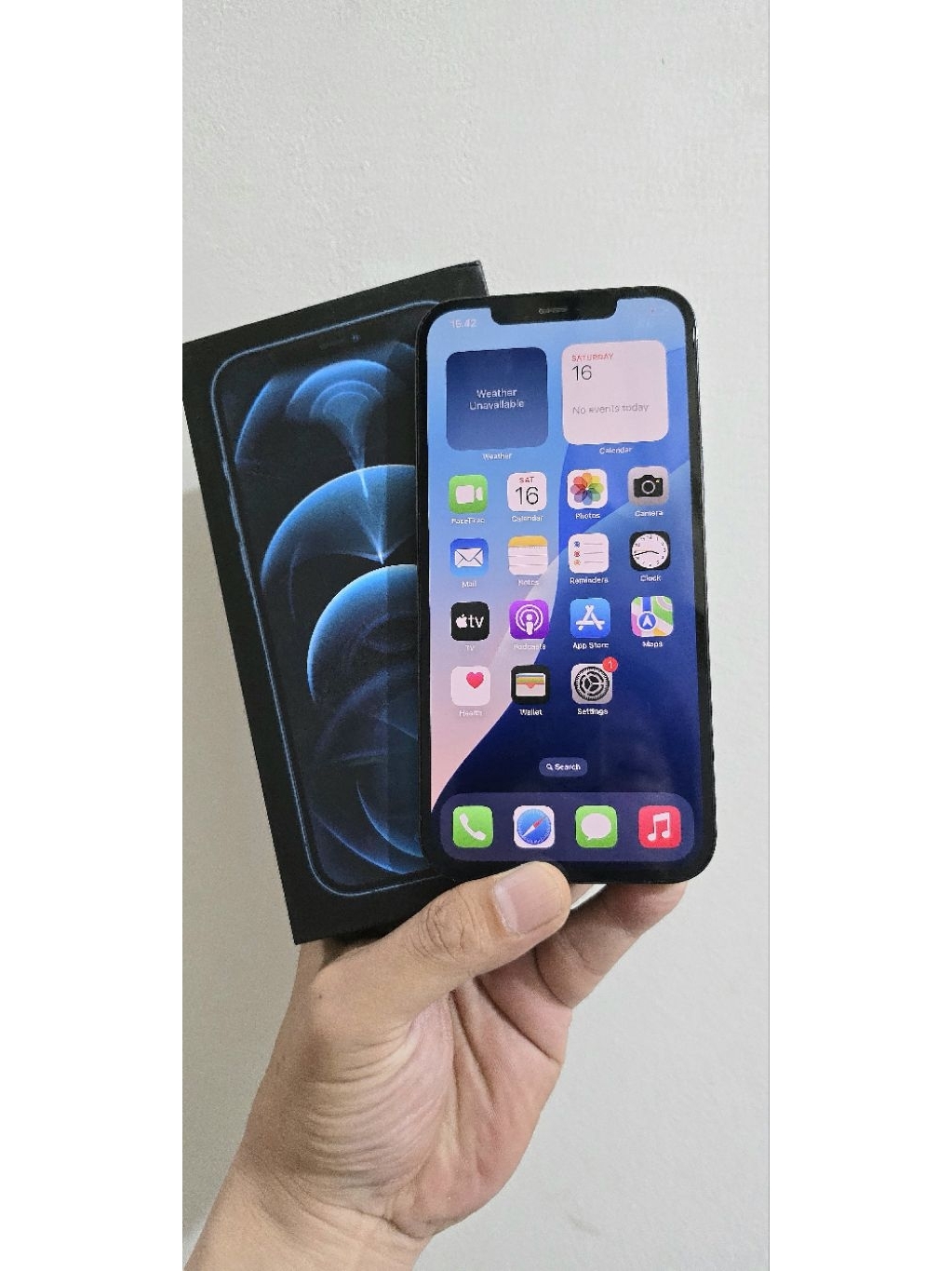 Jual Second IP 12 Pro Max 512gb IBox Fullset | Shopee Indonesia