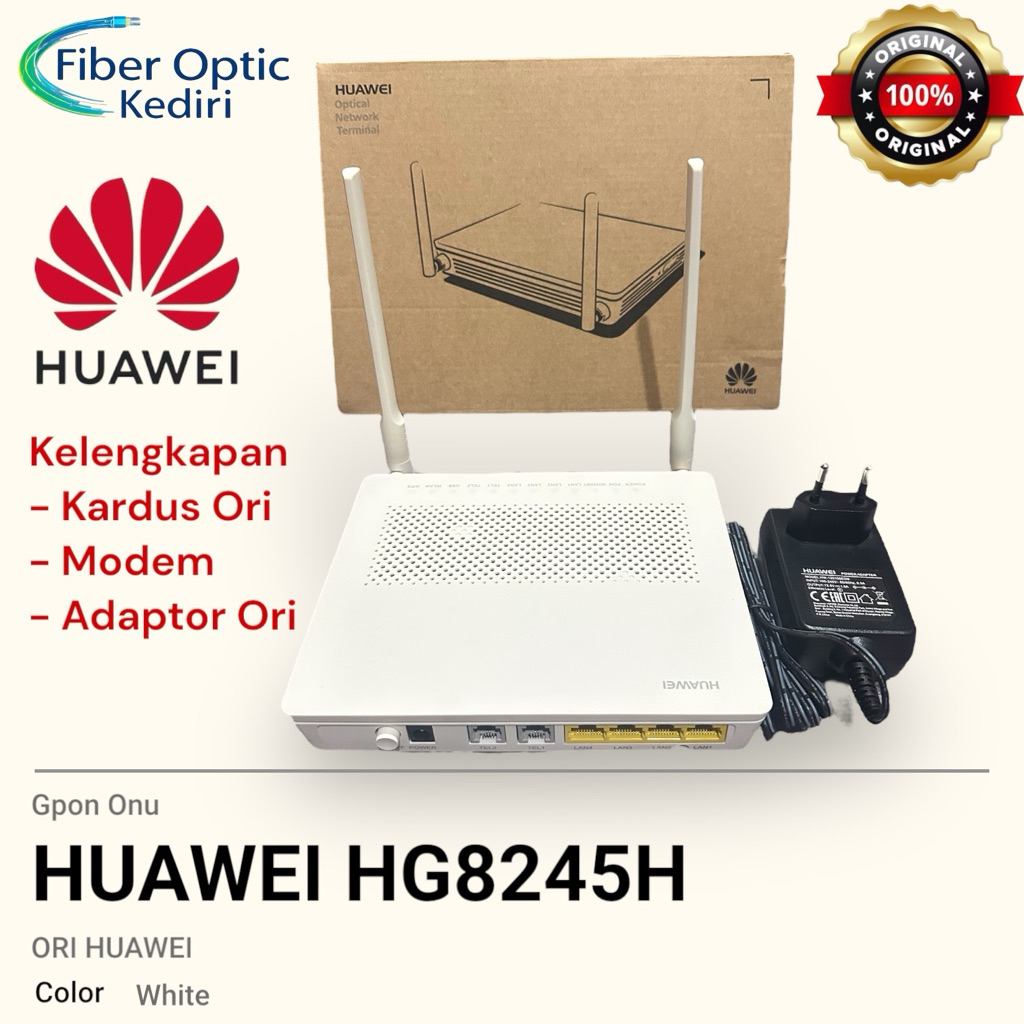 Jual HUAWEI HG8245H Gpon Onu Port biru Original modem gpon huawei 5h ...