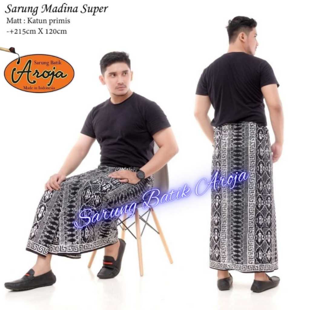 Jual Sarung Batik Aroja Batik Cap Semitulis Katun Halus Adem Asli ...
