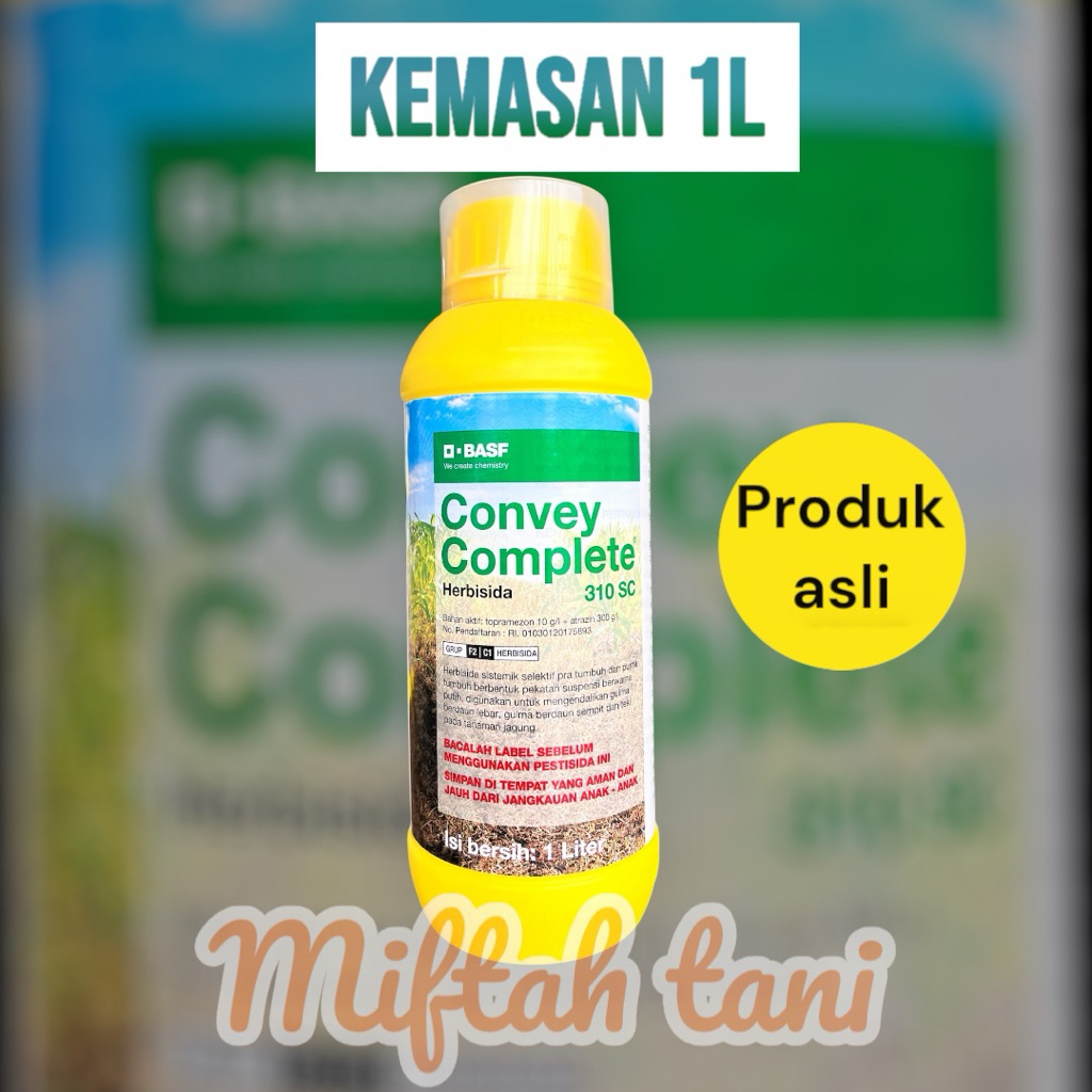 Jual Herbisida CONVEY COMPLETE 310sc BASF 1 Liter dan 500 ml | Shopee ...