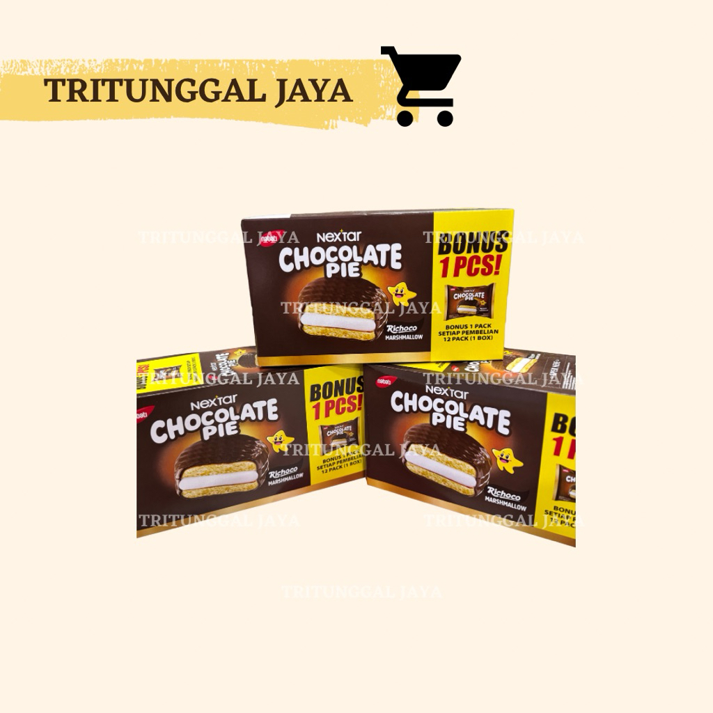 Jual Nextar Chocolate Pie Marshmallow | Shopee Indonesia