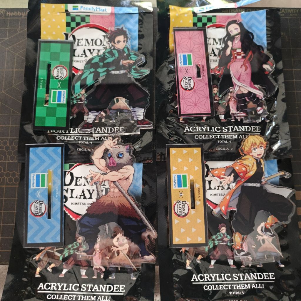 Jual Acrylic Standee Demon Slayer Kimetsu No Yaiba X Family Mart ...