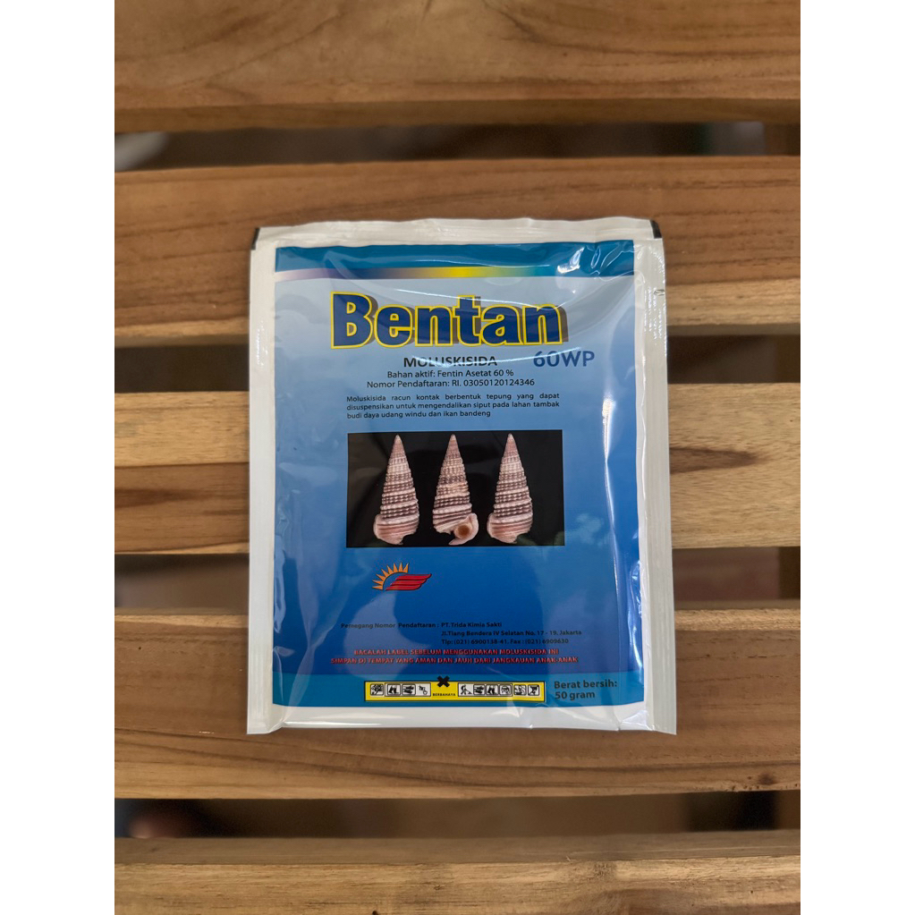 Jual Bentan 60 WP Moluskisida Racun Keong 50 gram | Shopee Indonesia