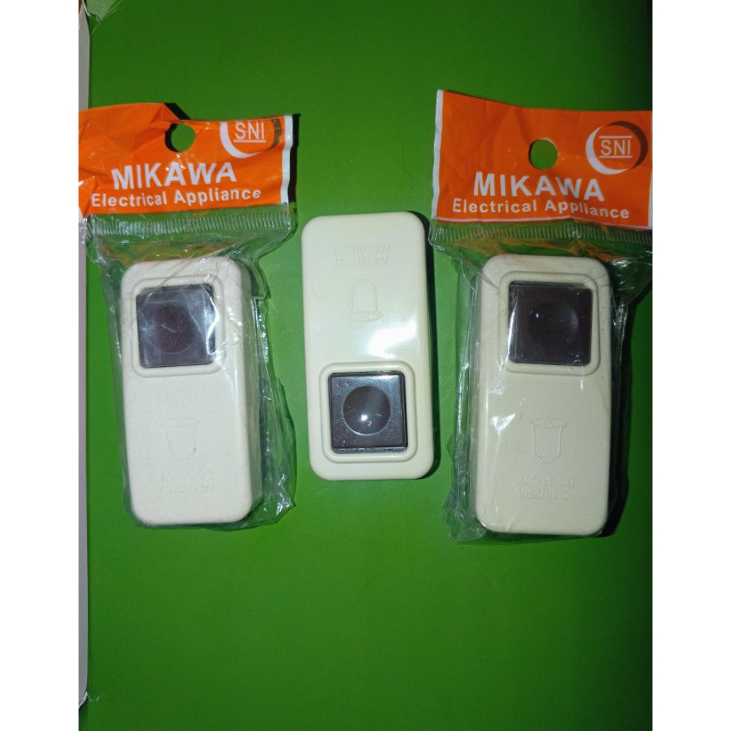 Jual Saklar Bell Pintu - Mikawa Electrical Appliance - Jual Tombol Bell ...